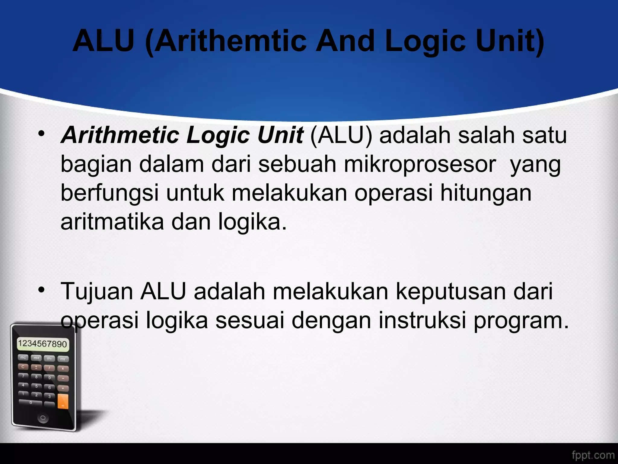 Aritmatika komputer | PPT