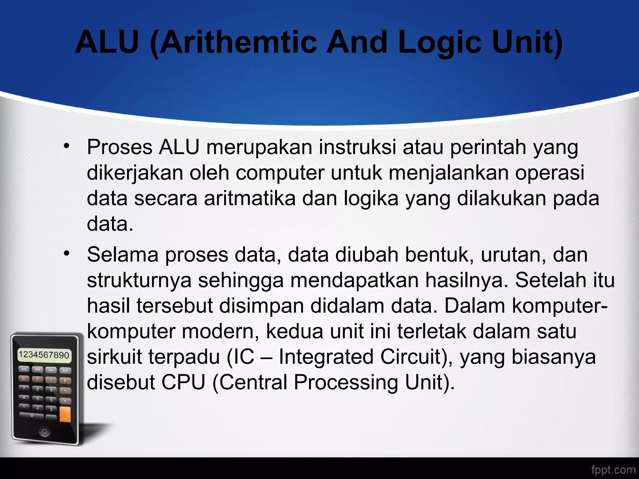 Aritmatika komputer | PPT