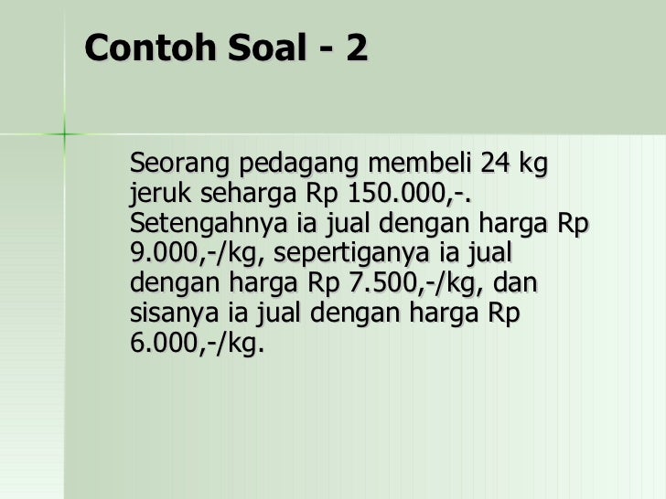 Contoh Soal Aritmatika Sosial Harga Beli | soal skd pdf Contoh Soal Aritmatika Sosial Harga Beli | soal skd pdf