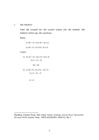 Aritmatika kelompok 4 (1) | DOCX