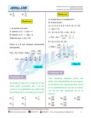 PROBABILIDADES | PDF