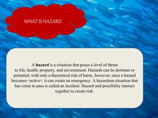 Natural and Man made Hazard in Fisheries and Aquaculture | PPTX