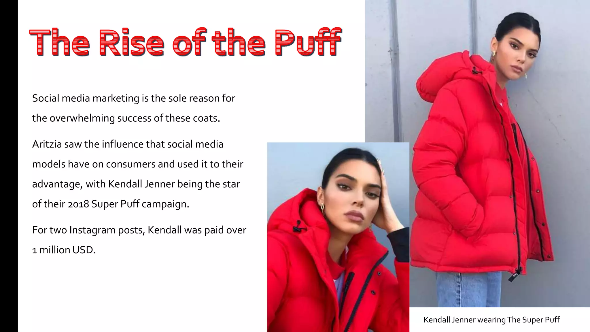 Aritzia Super Puff Campaign | PPTX