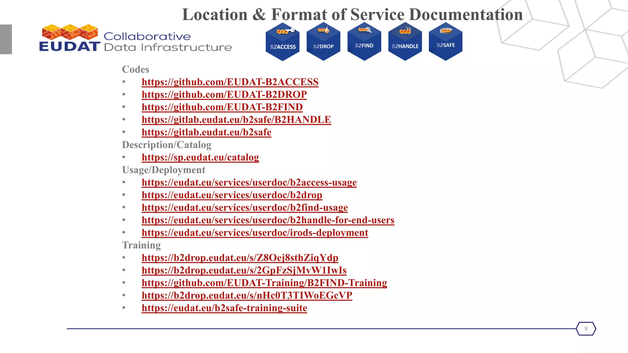 Ariyo - EUDAT CDI B2 services documentation | PPT