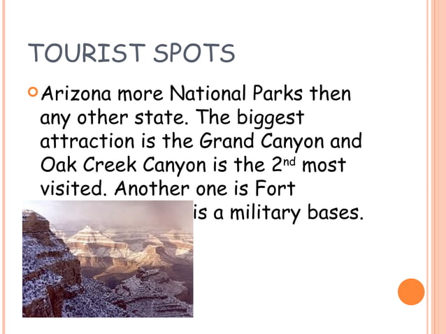 Arizona | PPT | Weather | Science