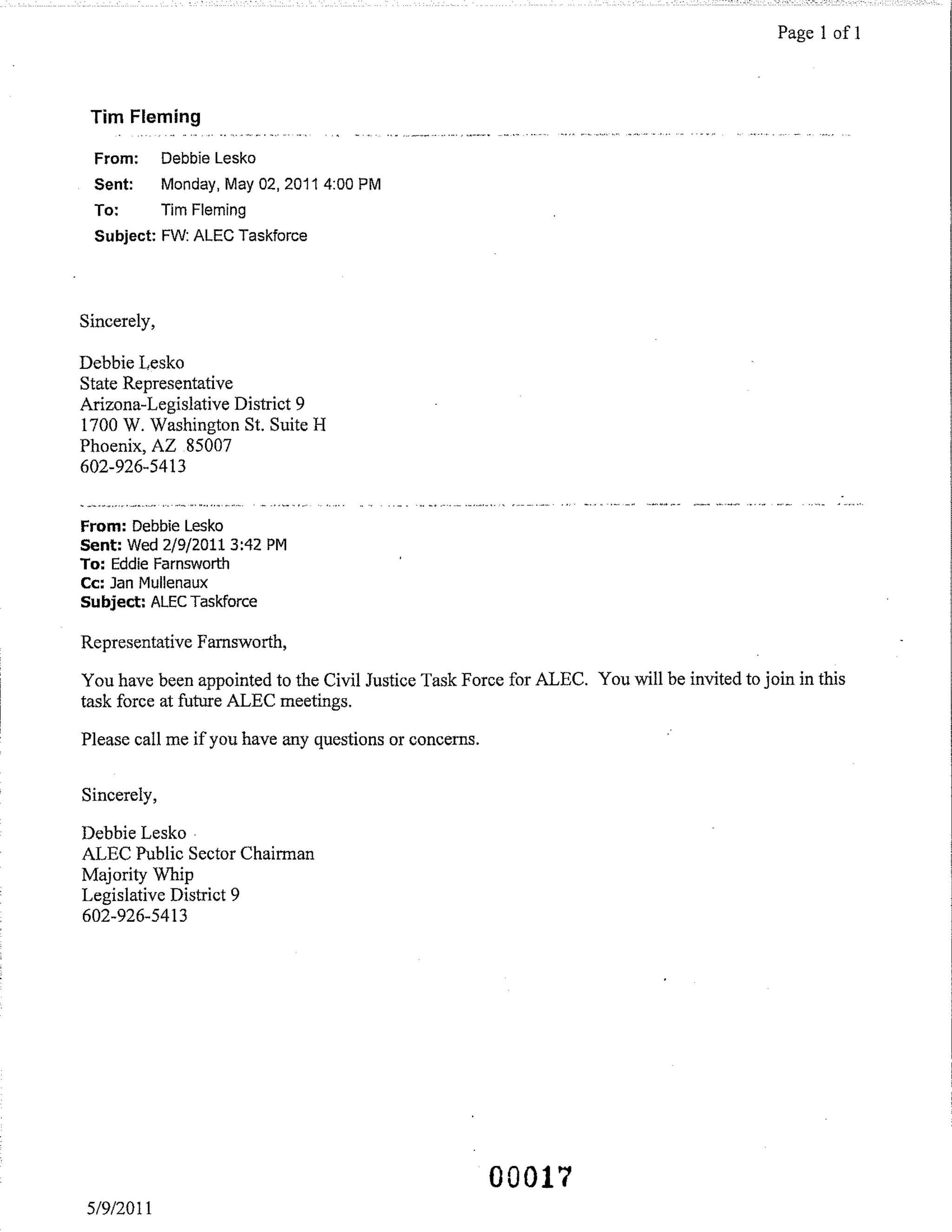 Arizona alec-2011-lesko-1 | PDF
