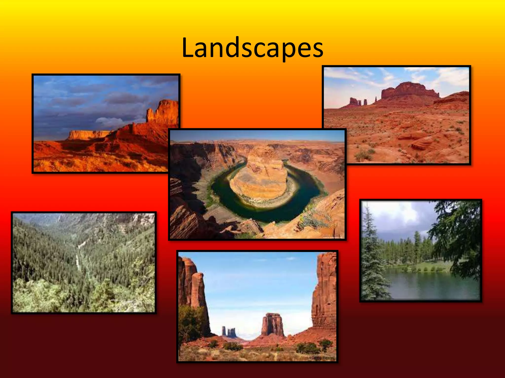 Arizona climate and landscapes | PPTX