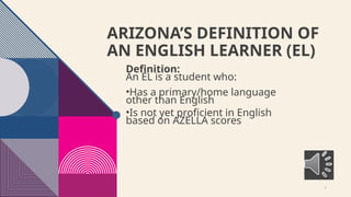 Assignment Topic 2 Arizona EL Presentation.pptx