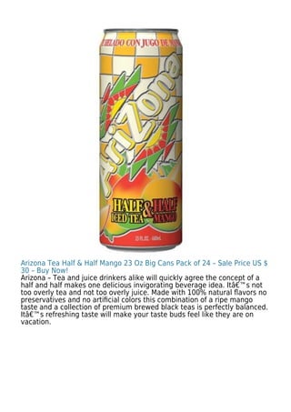 Arizona Lemon Lime Rickey | PDF | Herbs and Supplements | Alternative ...