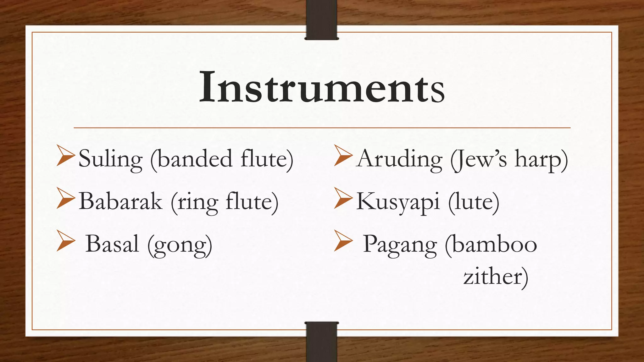 Music of Palawan | PPTX