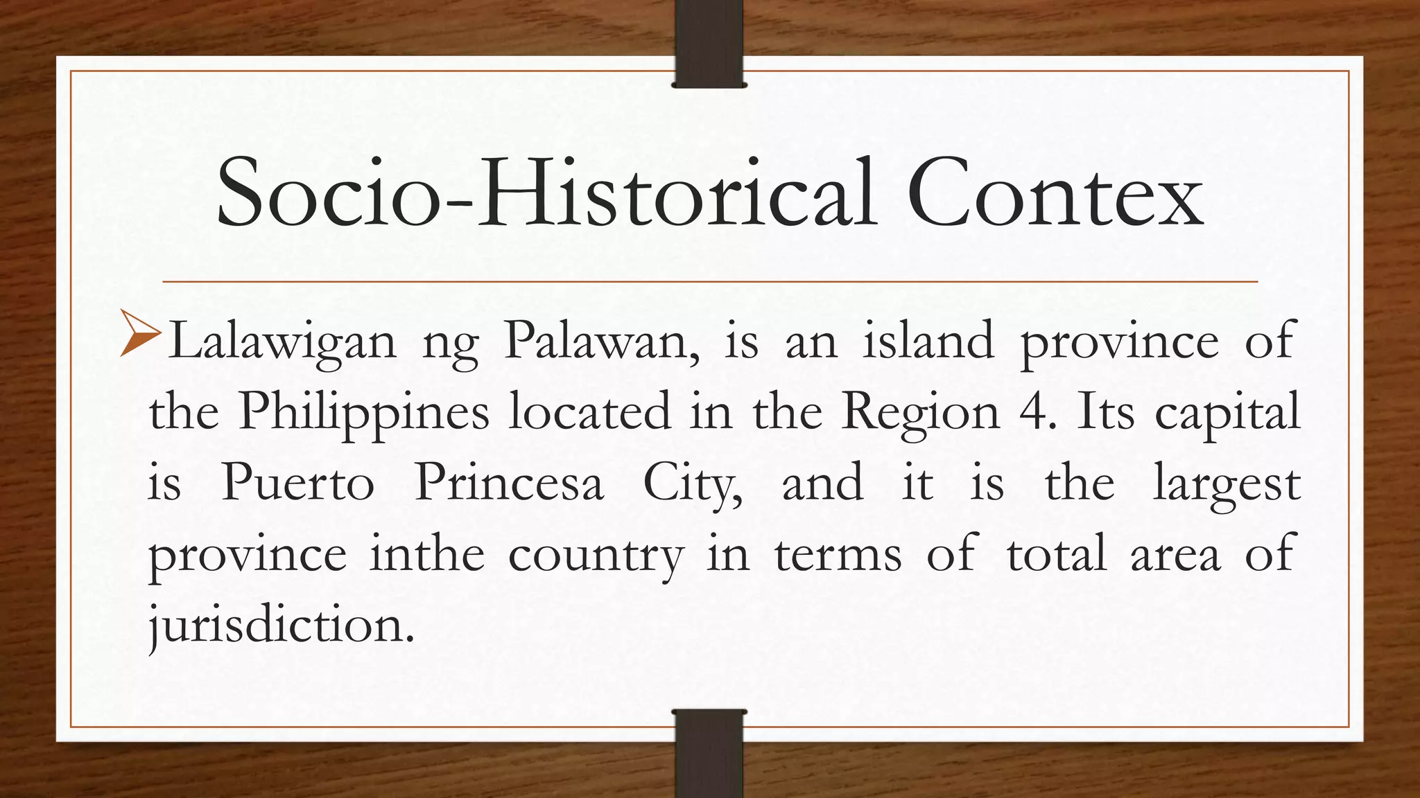 Music of Palawan | PPTX