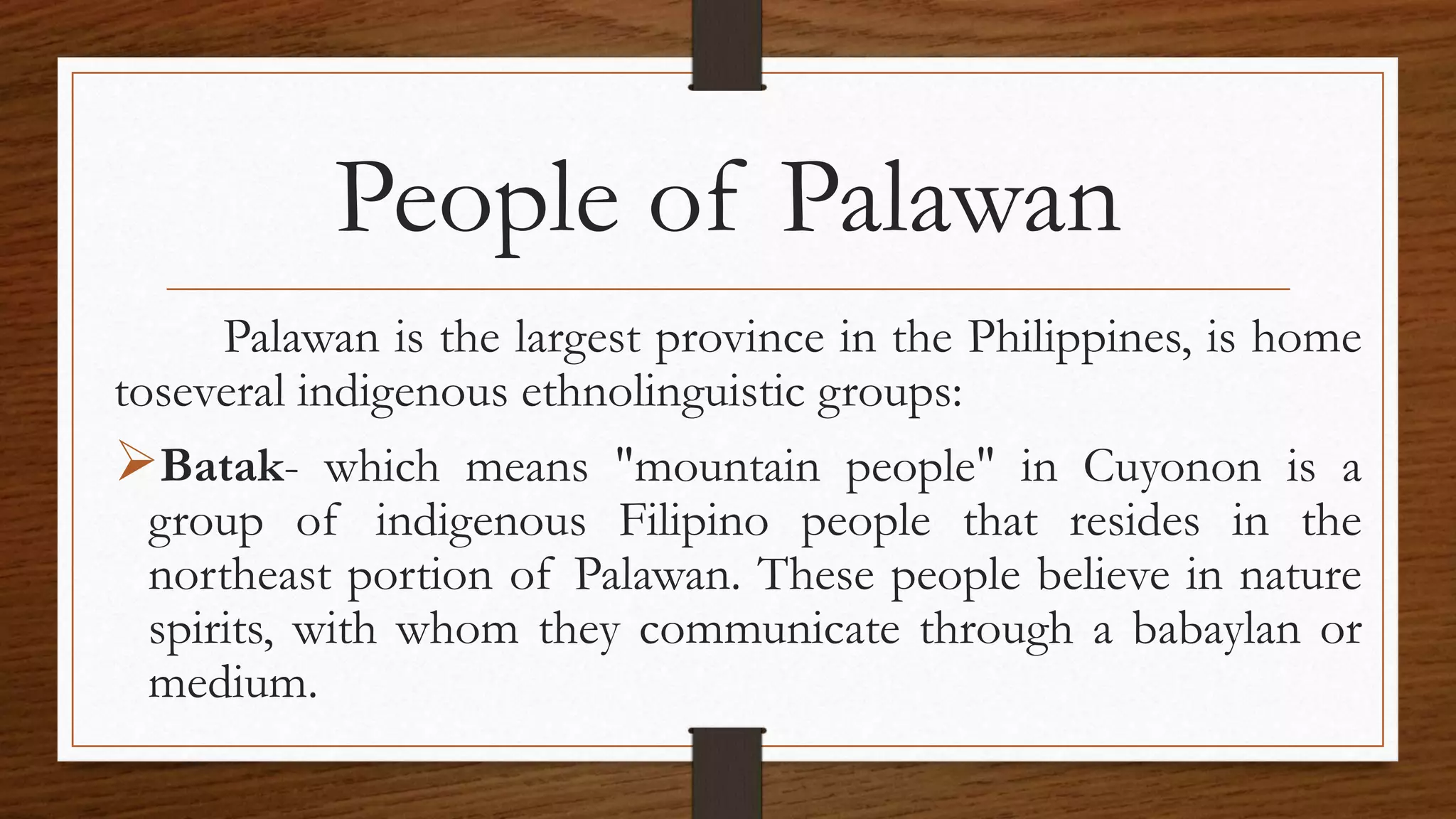 Music of Palawan | PPTX