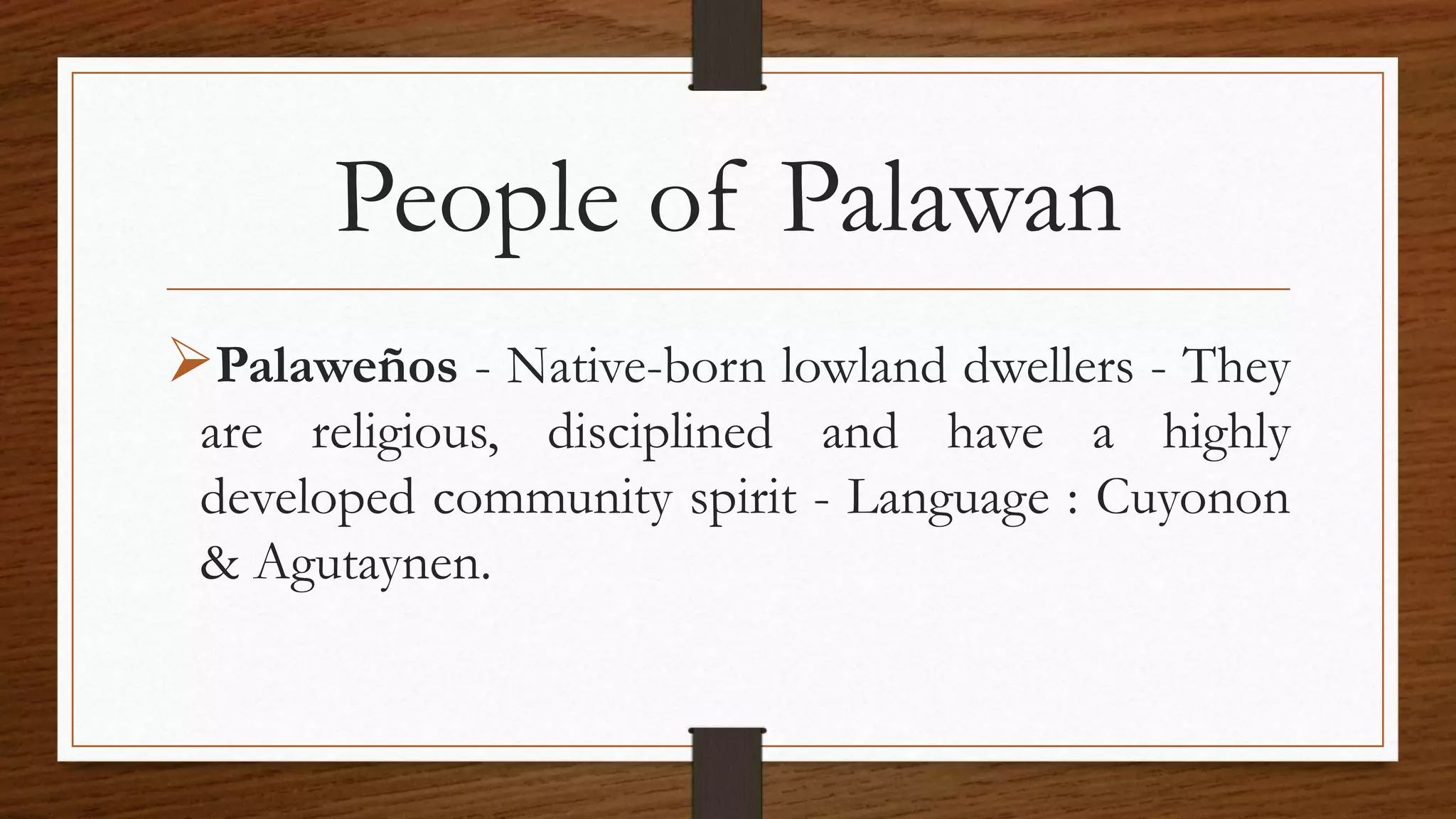 Music of Palawan | PPTX