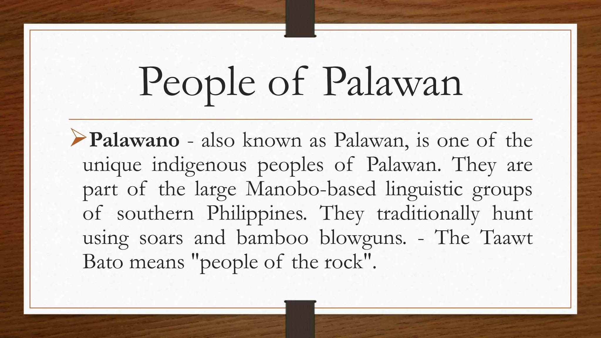 Music of Palawan | PPTX
