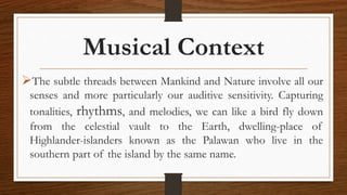 Music of Palawan | PPTX