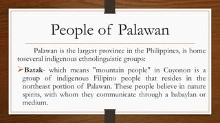 Music of Palawan | PPTX