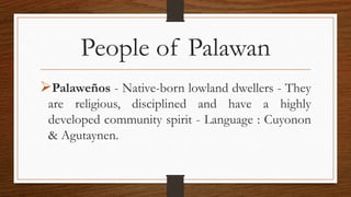 Music of Palawan | PPTX