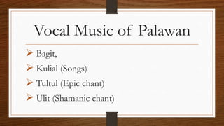 Music of Palawan | PPTX