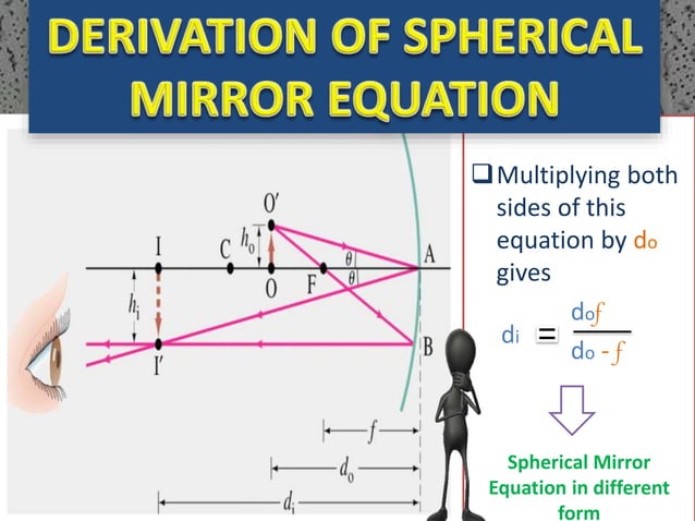 spherical mirror equation | PPTX | Physics | Science