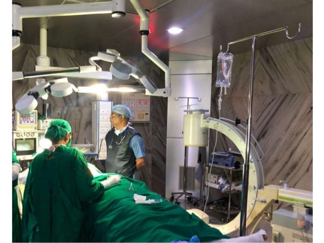 C-arm application in facial surgery