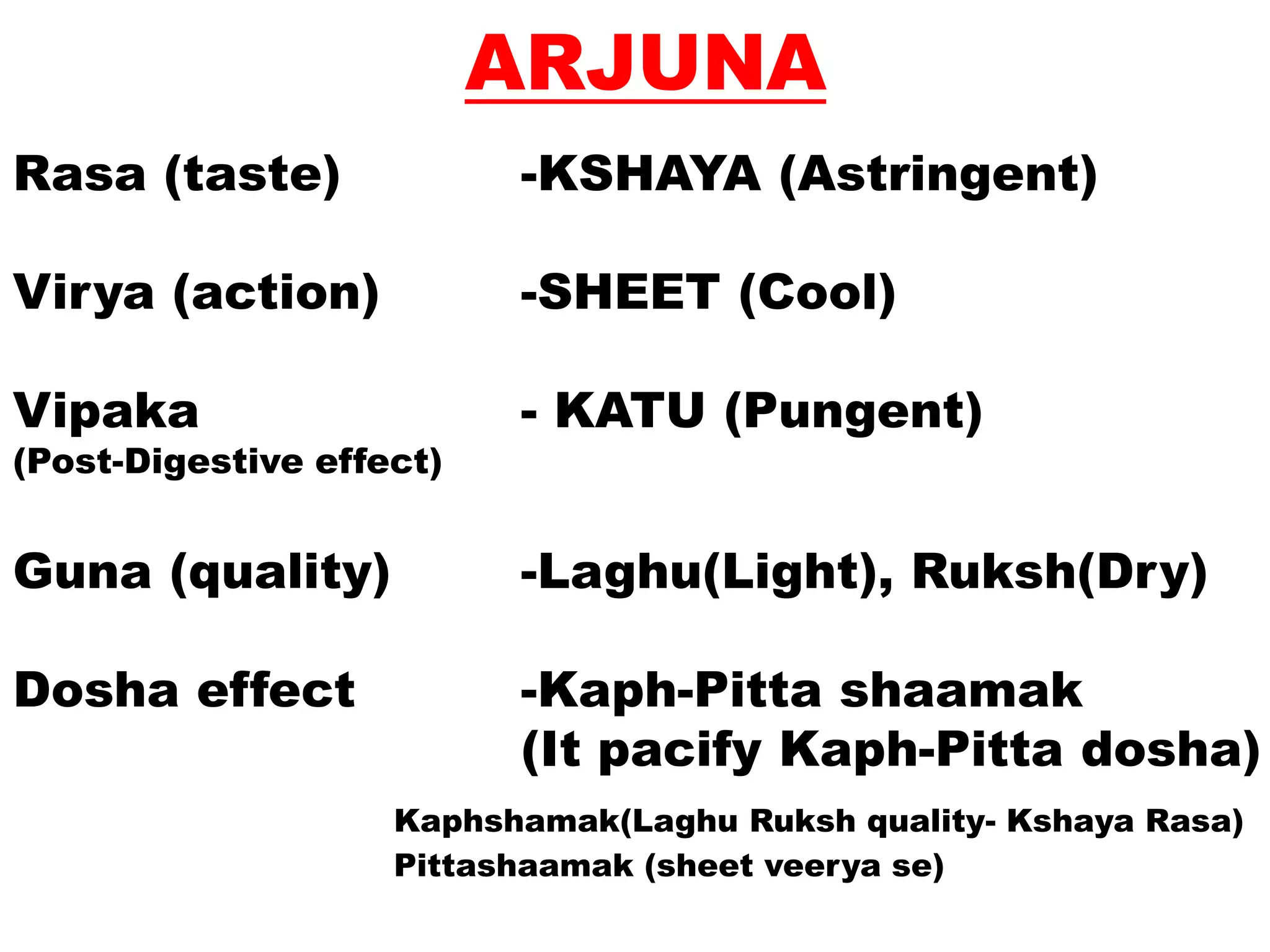 ARJUNA PLANT BENEFITS | PPTX