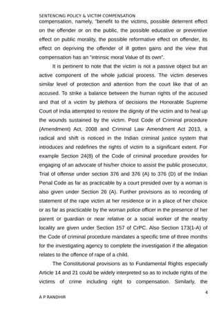 penology & victim compensation article | PDF