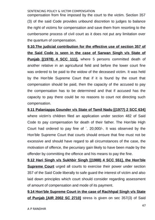 penology & victim compensation article | PDF