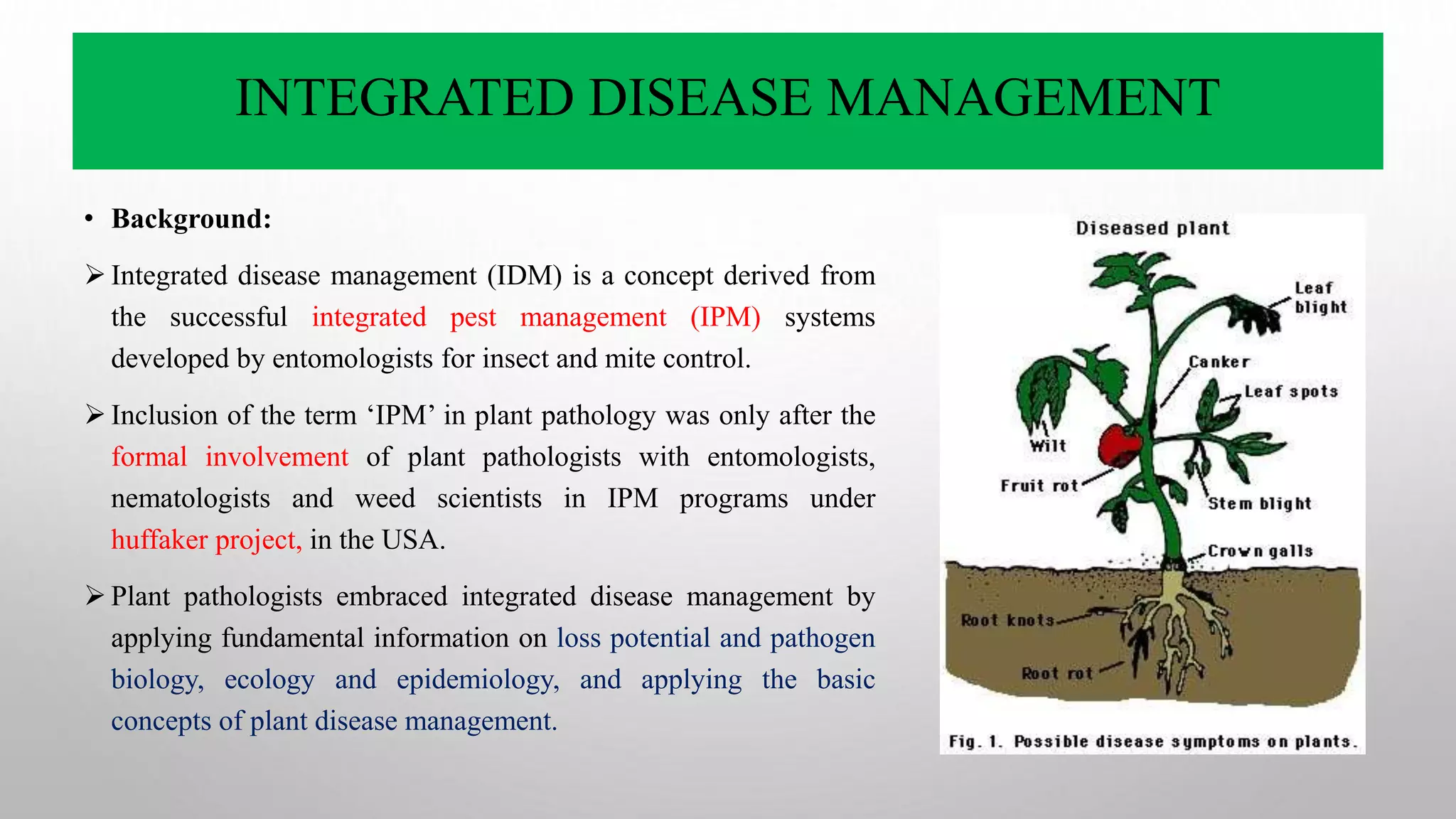 integrated disease management | PPTX