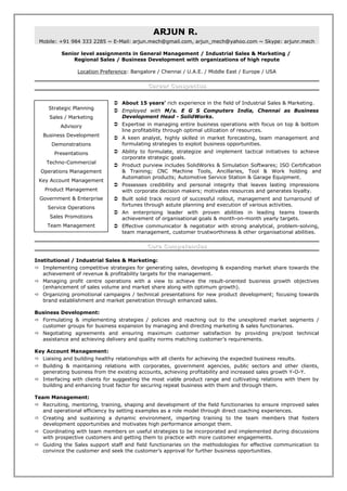 Arjun R - Resume | PDF