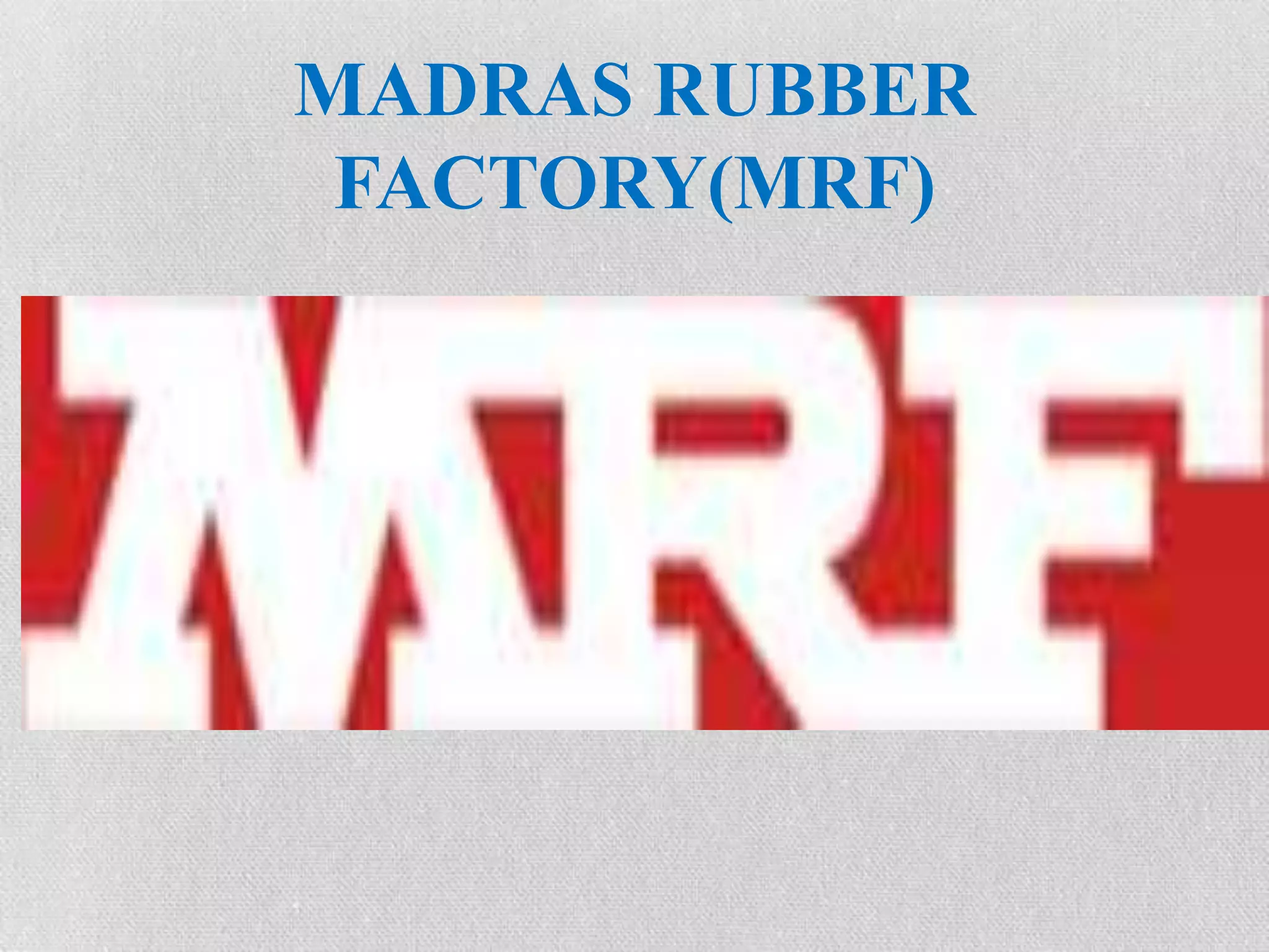 Production Process System MRF Arjun C | PPTX | Science