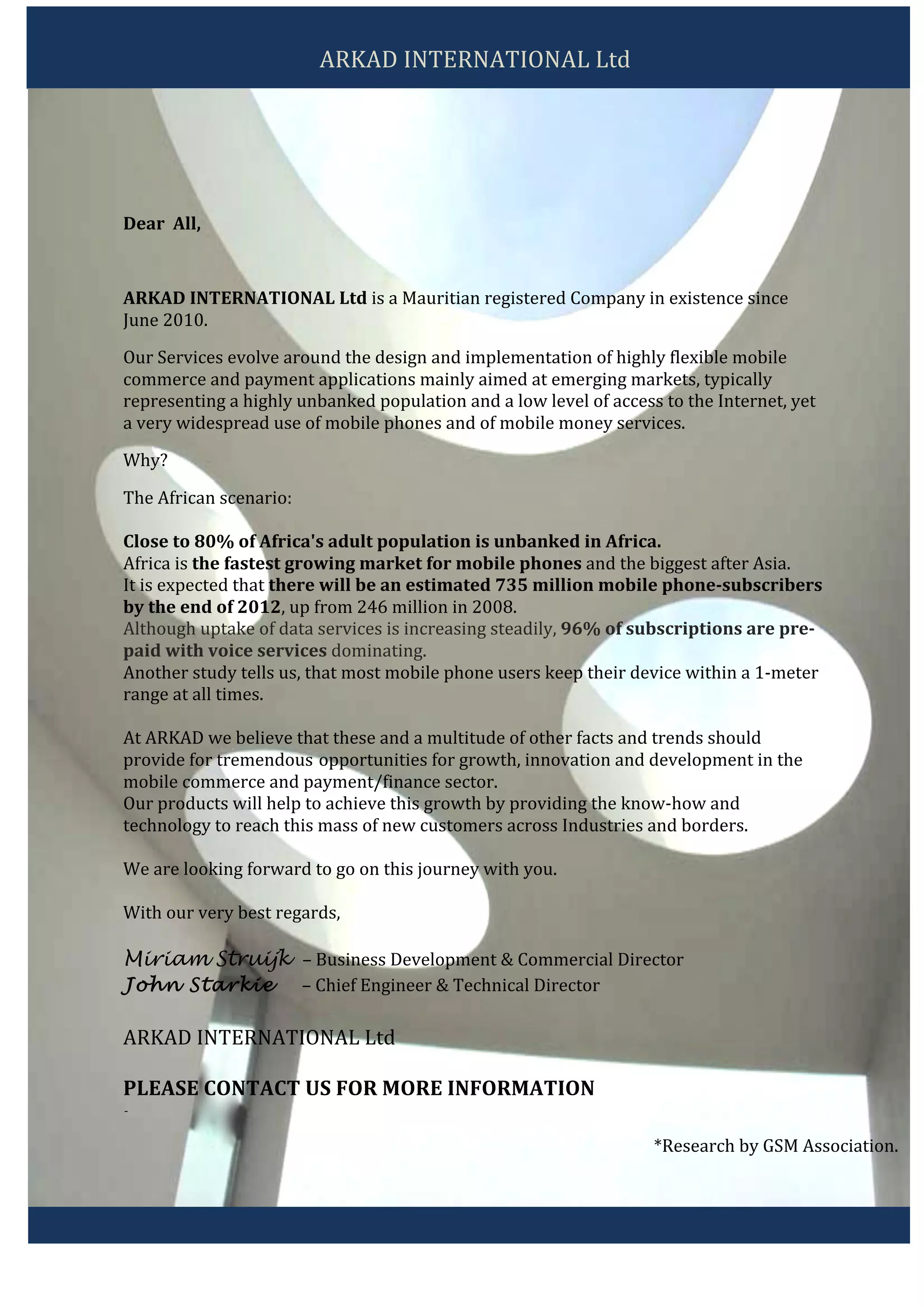 Arkad Brochure | PDF