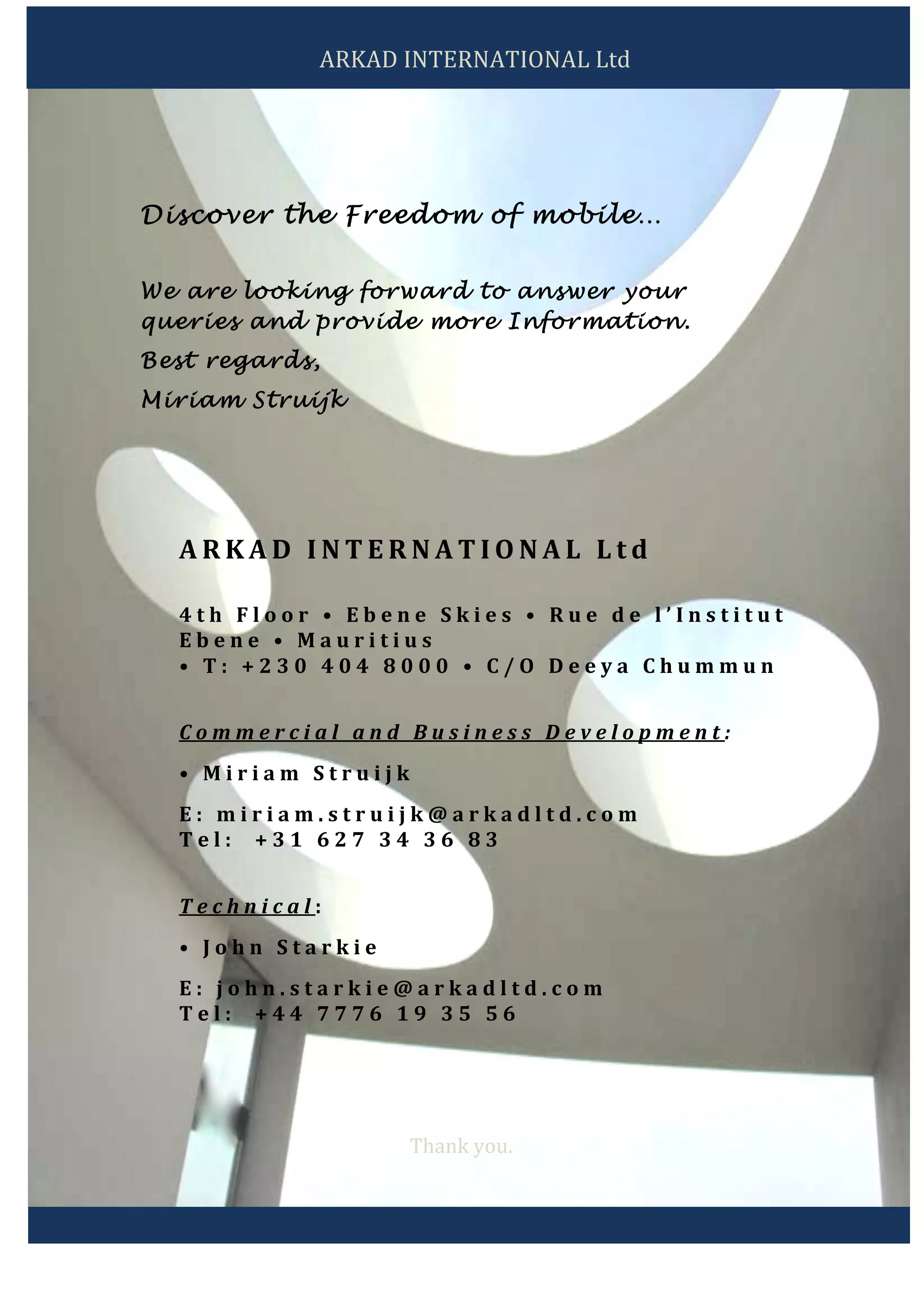 Arkad Brochure | PDF