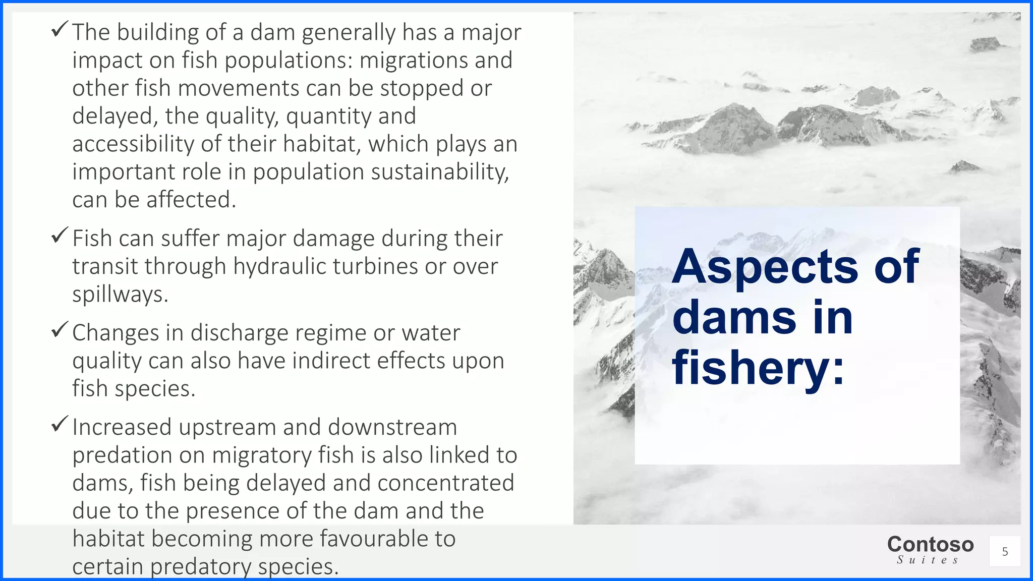 EFFECTS OF DAMS IN FISHERIES | PPTX