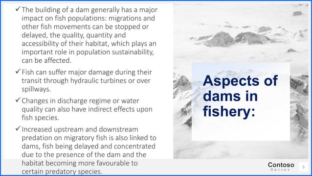 EFFECTS OF DAMS IN FISHERIES | PPTX