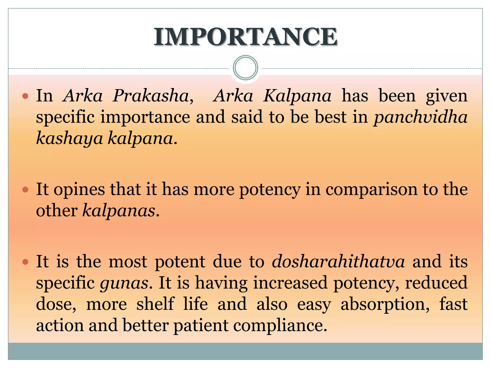 Arka Kalpana | PPTX