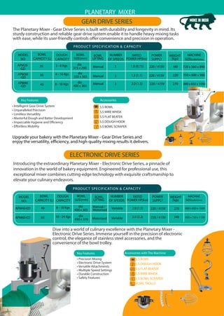 ARKA Machineries - Bakery Equipment Manufacturers | PDF