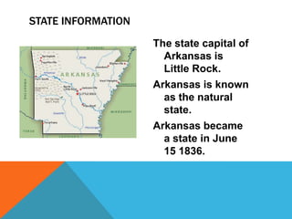 Arkansas | PPTX | Birds | Pets