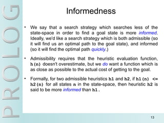 ARTIFICIAL INTELLIGENCE- informed search strategies | PPT