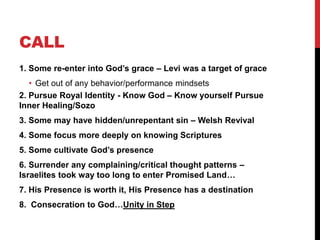 Arkbearers - Carrying God's Presence - Sermon - Numbers 1:21 | PPT