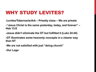 Arkbearers - Carrying God's Presence - Sermon - Numbers 1:21 | PPT