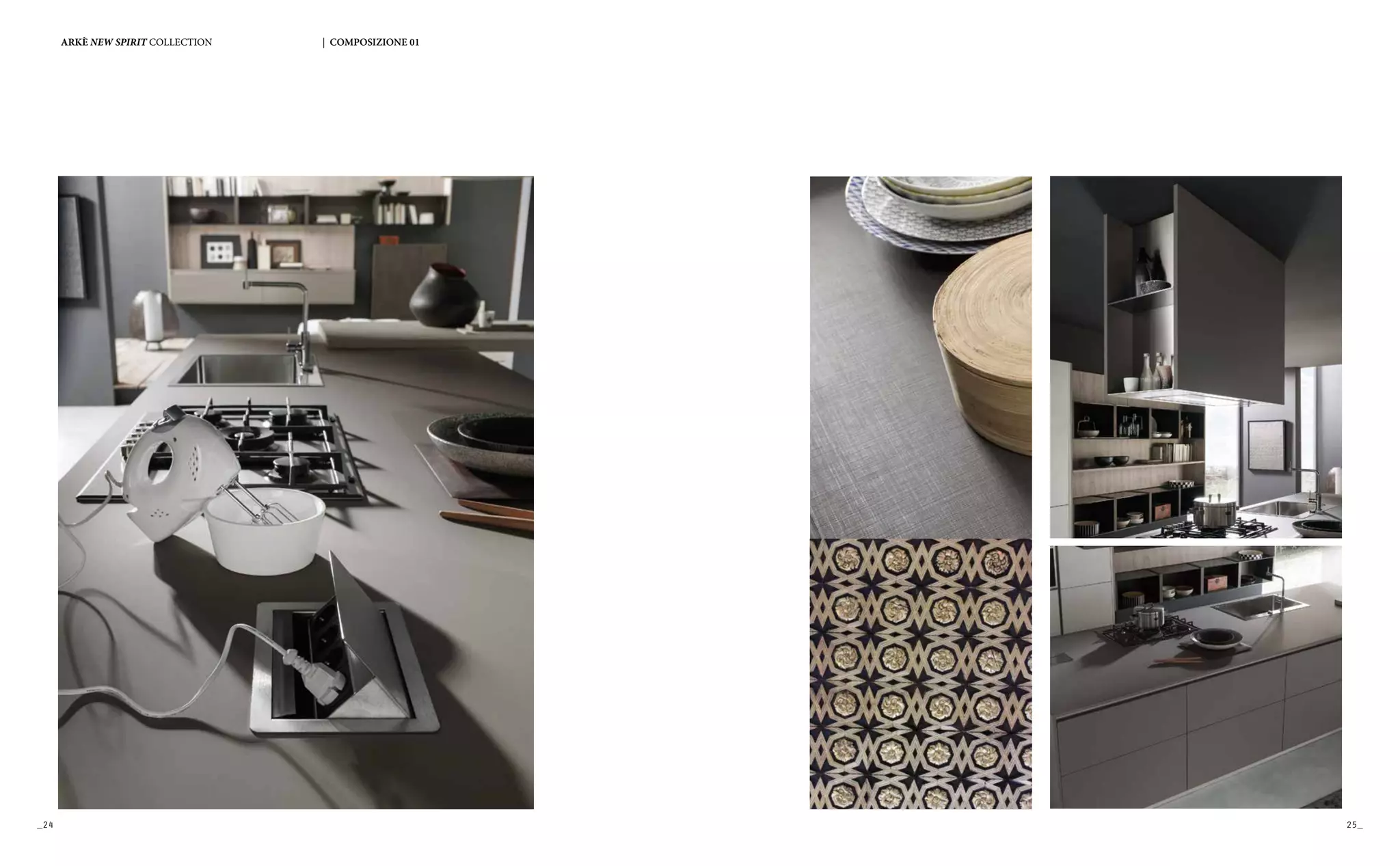 Simple & Stylish Materika Kitchen Design By Pedini Miami | PDF