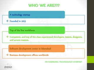 Arkhitech - who we are and what we do | PPTX