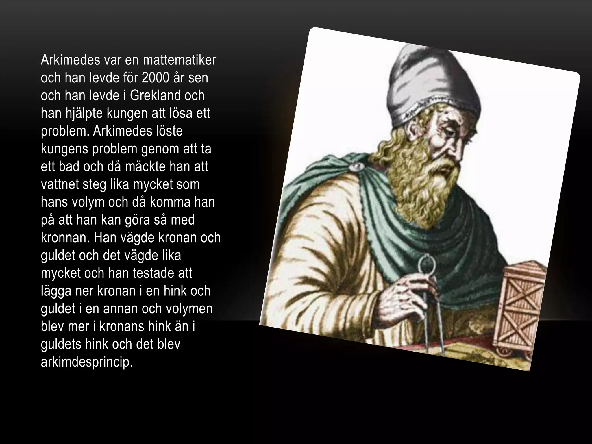 Arkimedesprincip | PPT