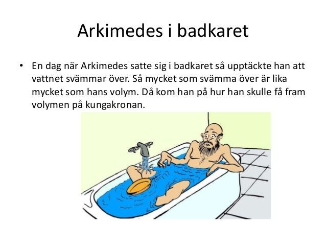 Arkimedes upptäckt