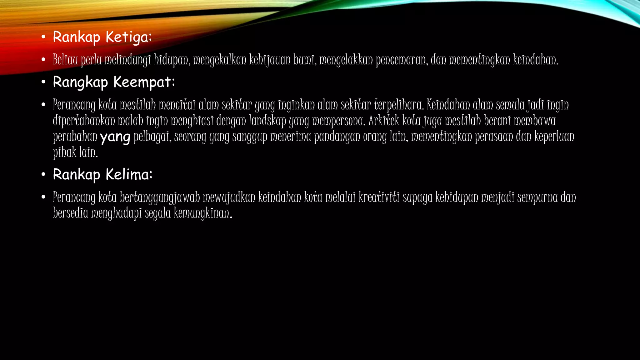 Arkitek kota nilai | PPTX