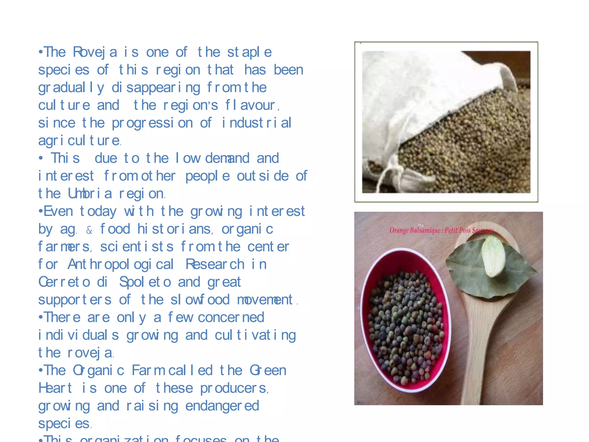 Ark Of Taste(1) | PPTX | Agriculture | Industries