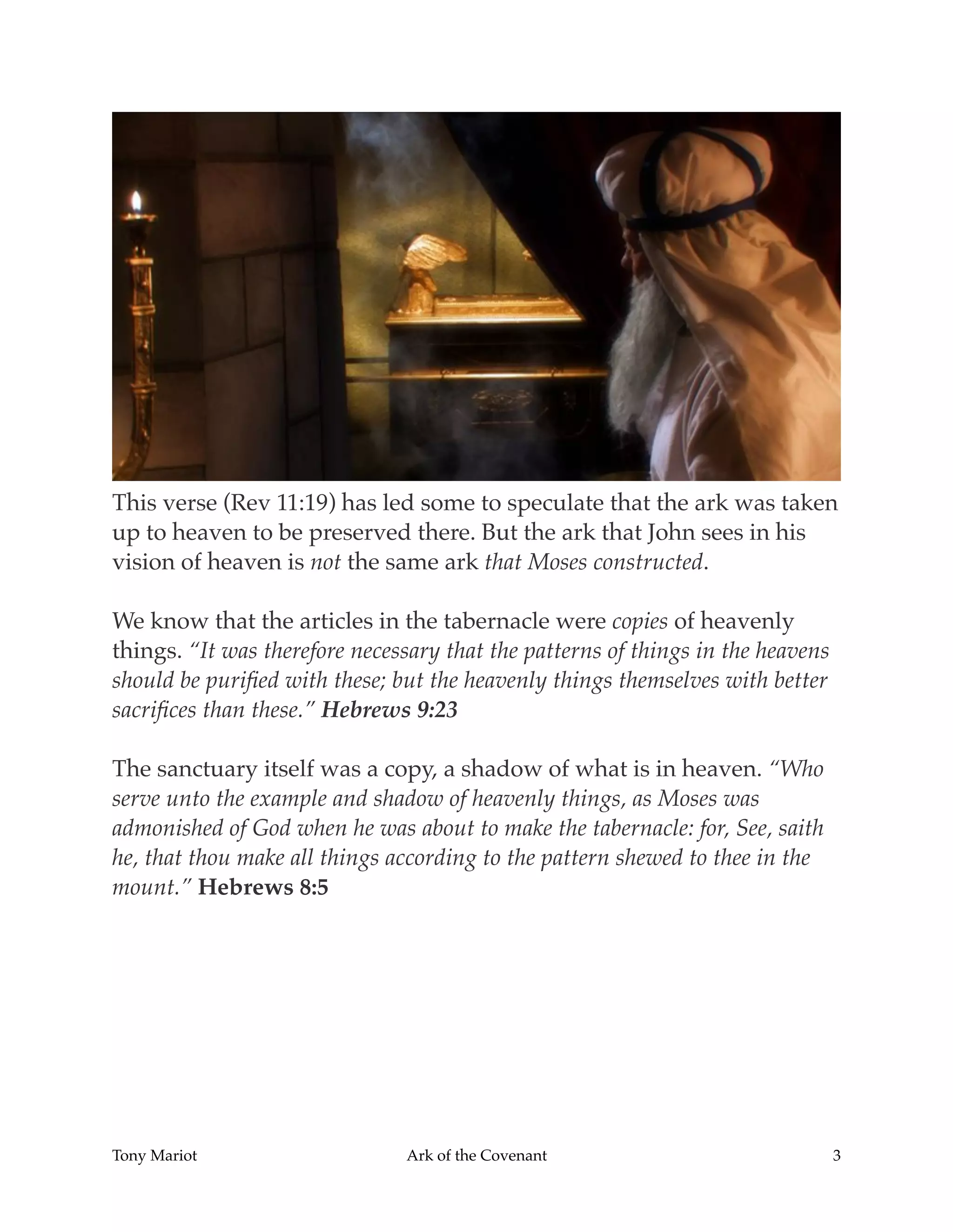 Ark of the Covenant | PDF