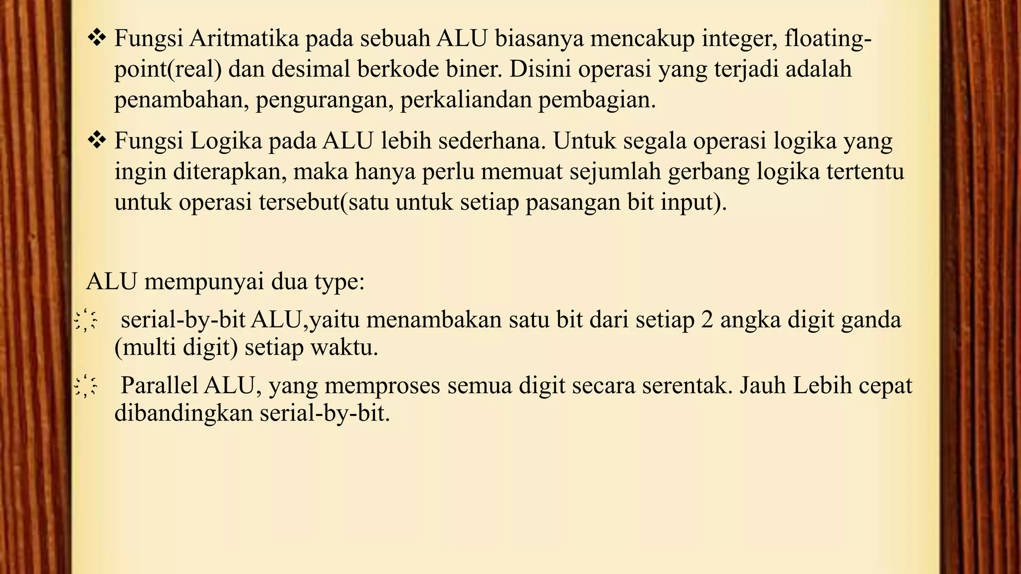 Processing Unit Design Arsitektur dan Organisasi Komputer | PPTX