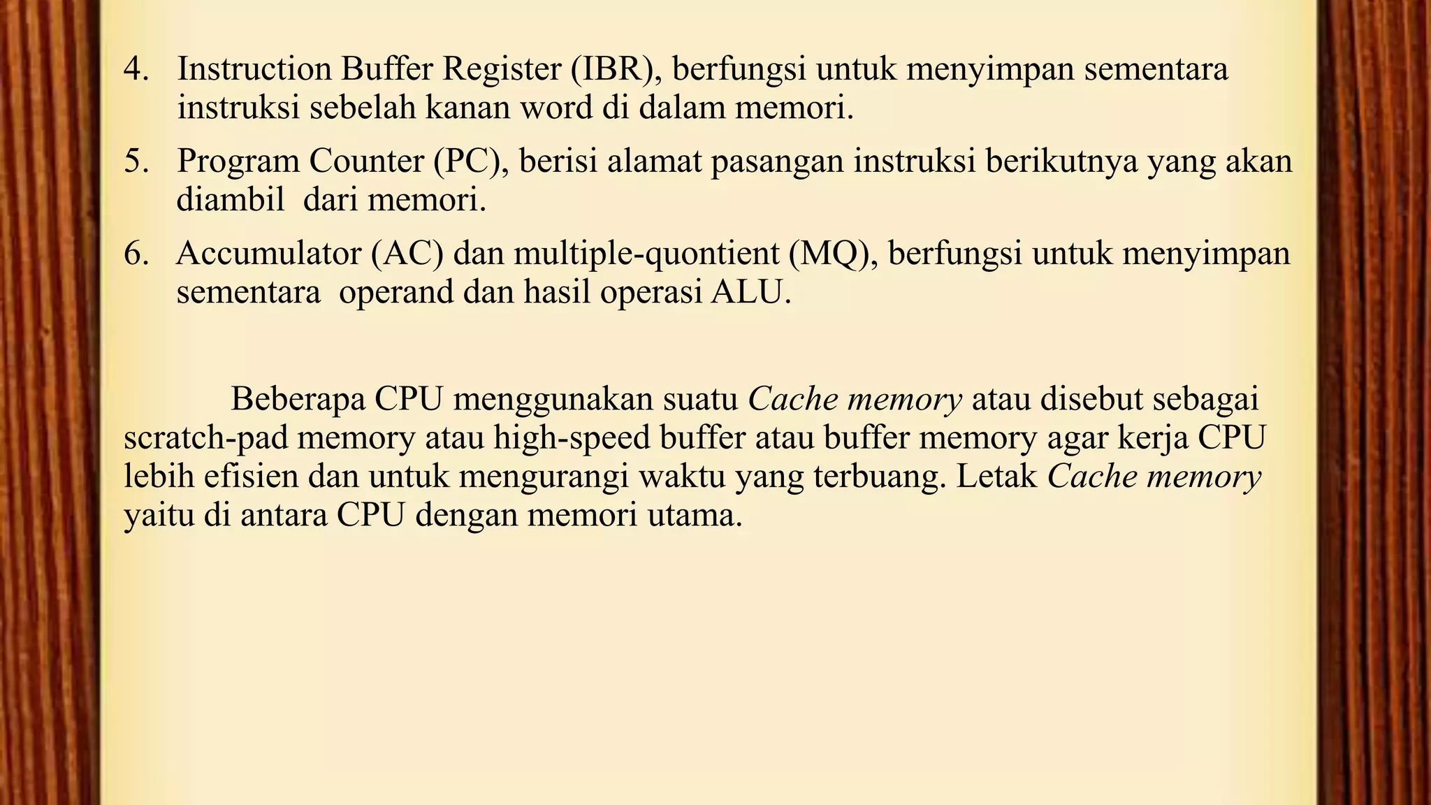 Processing Unit Design Arsitektur dan Organisasi Komputer | PPTX