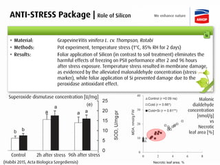 Role of Silicon (Si) & humic acids in crop nutrition | PDF